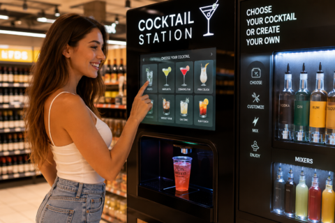 Cocktail Vending Machines in Supermarkets: The Future of Convenient ...